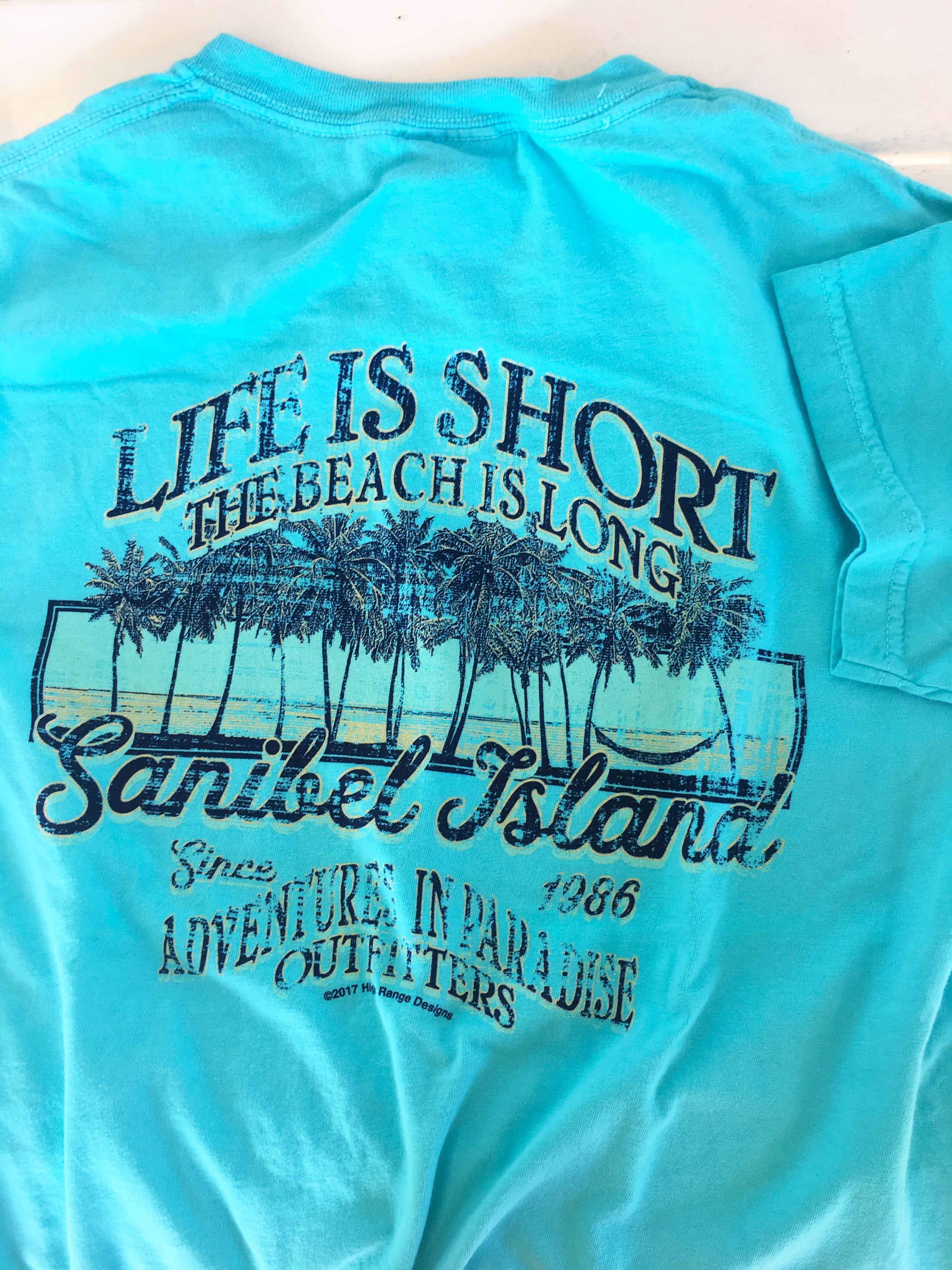 Sanibel Beach T-shirt | Adventures in Paradise - Outfitters to the ...